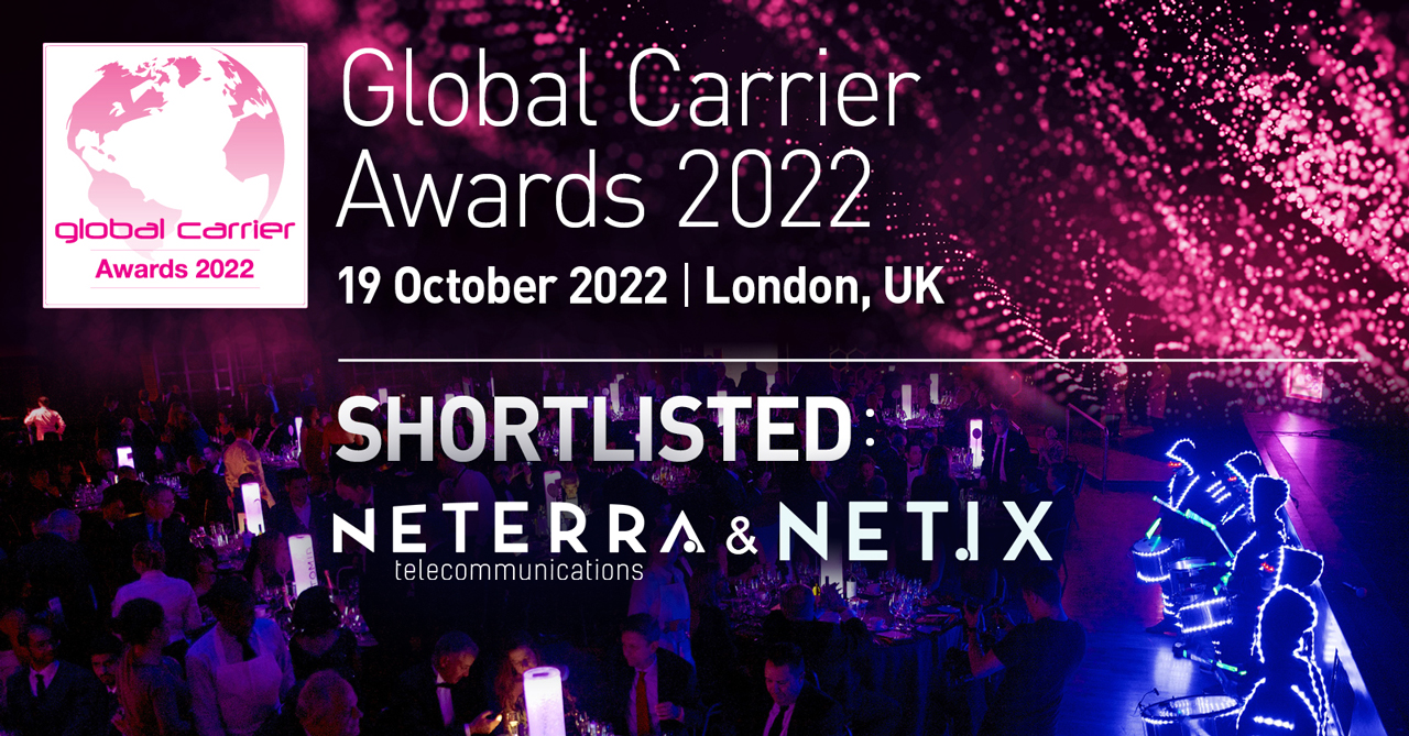 Neterra and NetIX are finalists for the Global Carrier Awards 2022